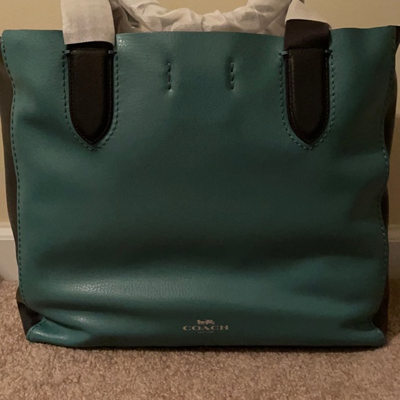 Coach | Bags | Coach Large Leather Derby Tote | Poshmark